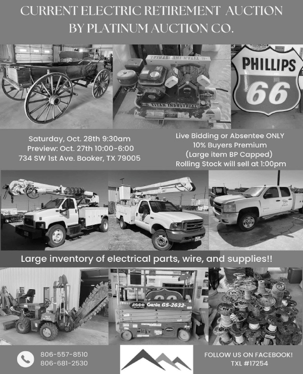 The Penny News Classifieds: Auctions - retirement auction