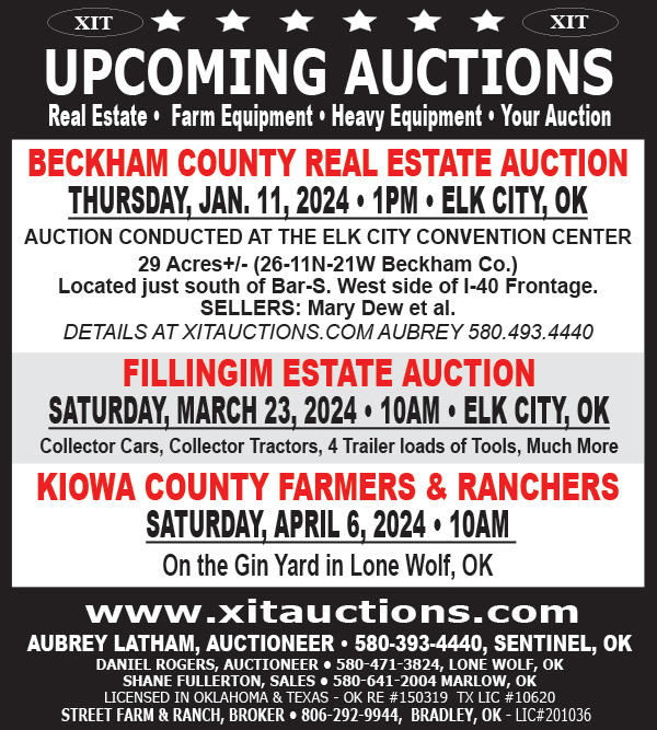 The Penny News Classifieds: Auctions - UPCOMING AUCTIONS XIT