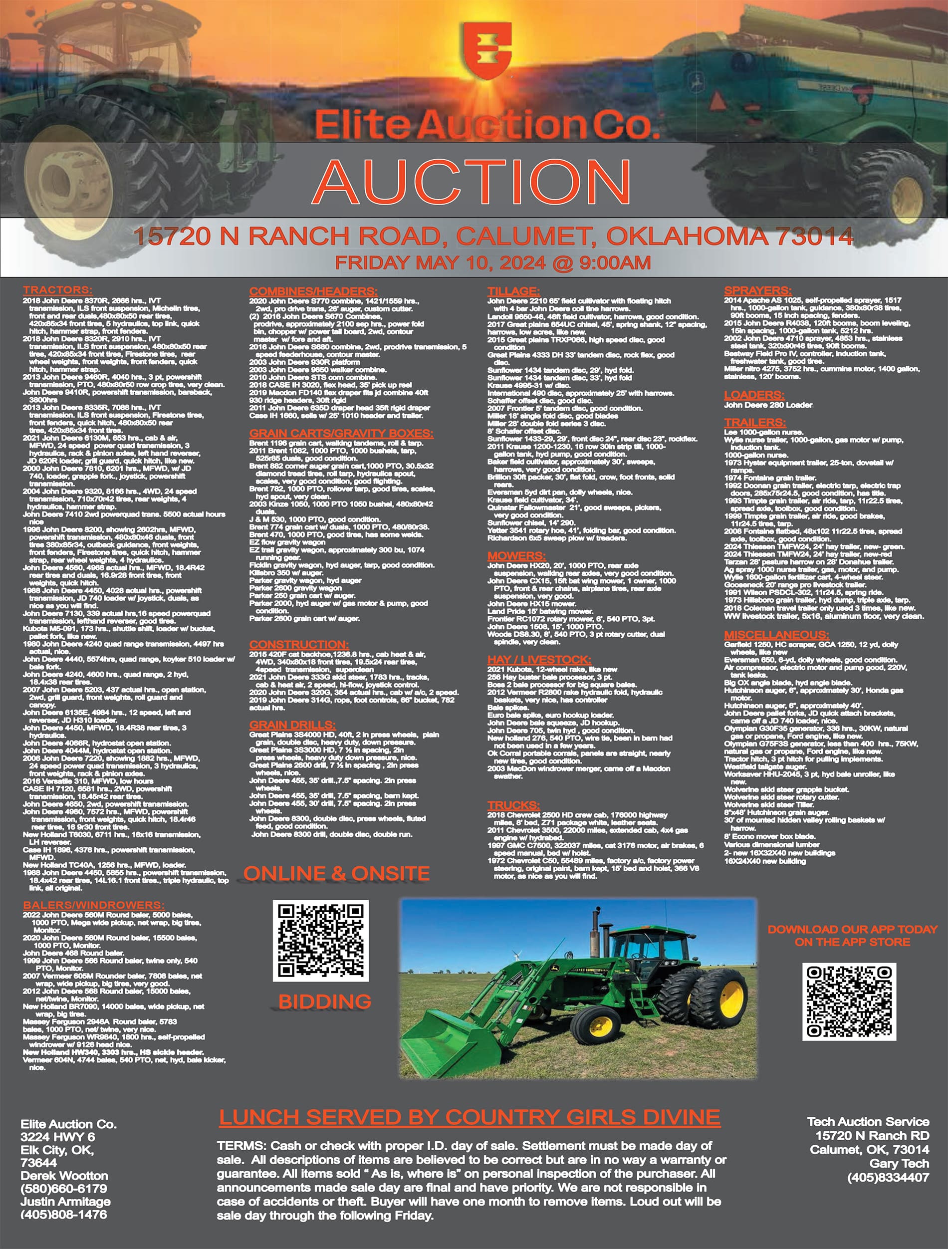 The Penny News Classifieds: Auctions - Elite Auction Co. Farm Equipment ...