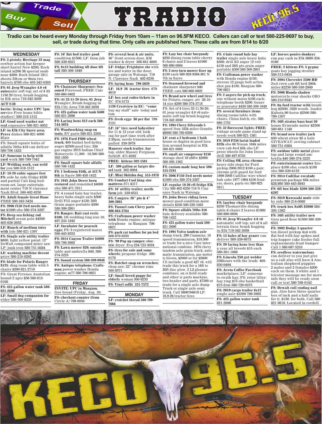 The Penny News Classifieds: Miscellaneous - Tradio - Buy, Sell, and ...