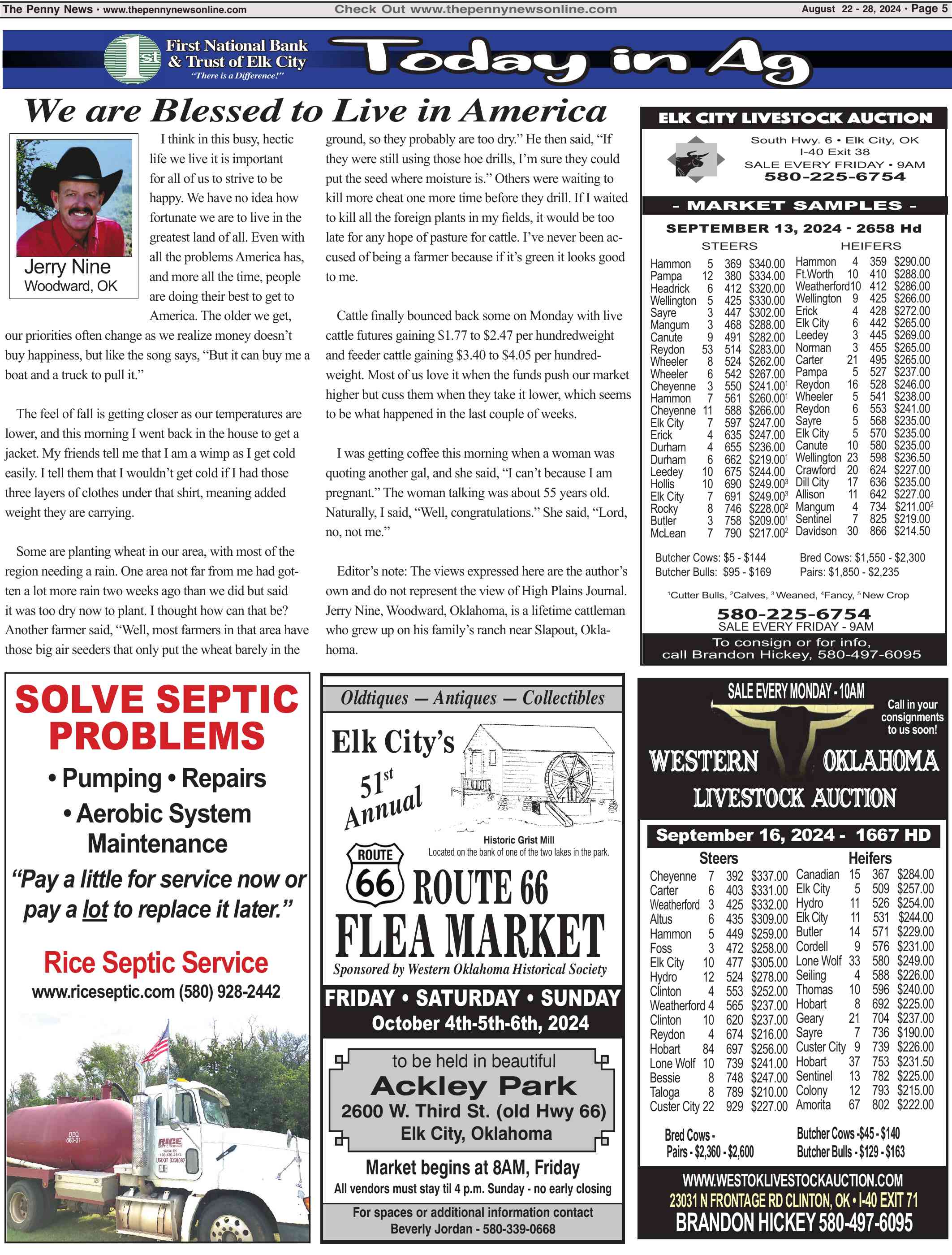 The Penny News Classifieds: Farm Equipment - Today in Ag by Jimmy Clark