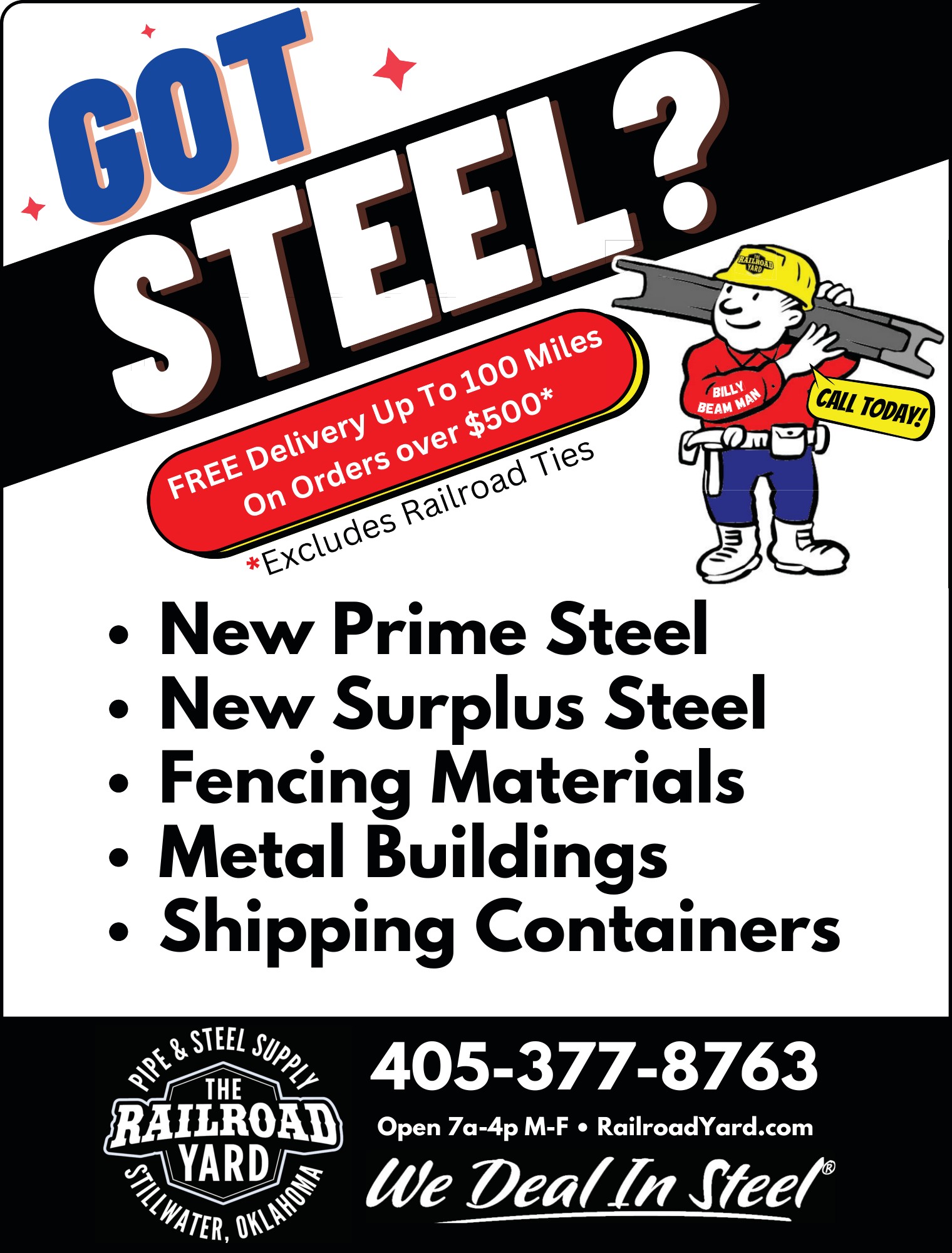 The Penny News Classifieds: Metal Buildings - The Railroad Yard: Steel ...